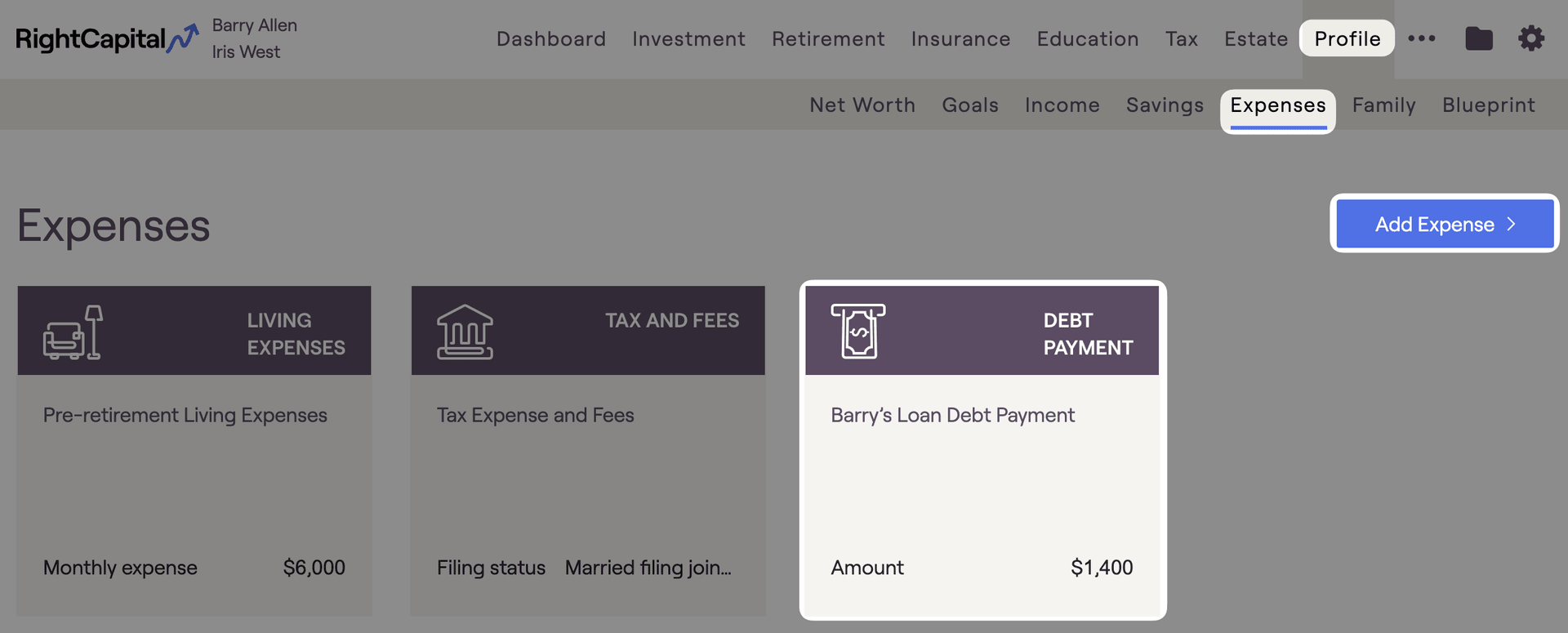 Debt - RightCapital Help Center