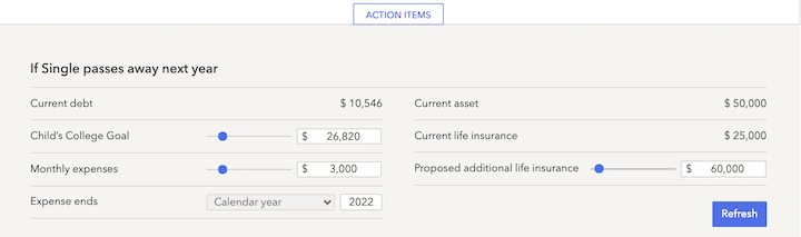 Life Insurance Analysis - RightCapital Help Center